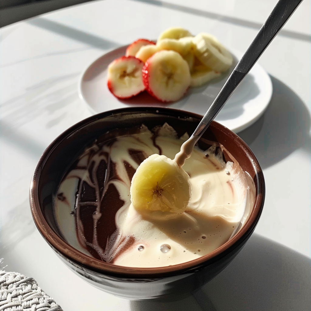 Coconut Chocolate Fondue