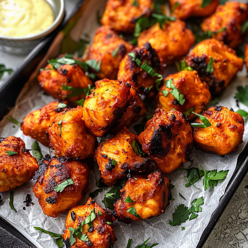 Crispy Chicken Tikka Bites