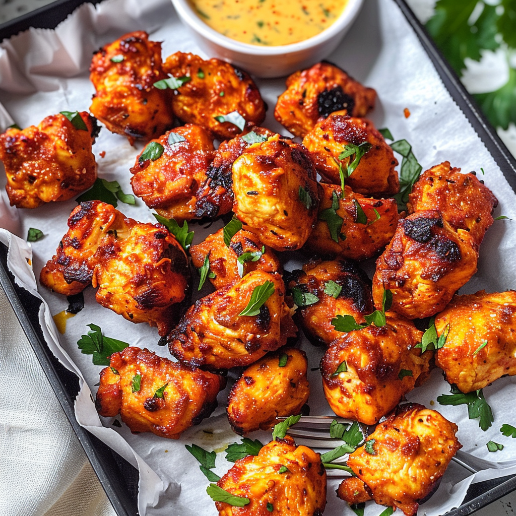 Crispy Chicken Tikka Bites