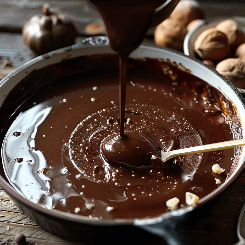 Hazelnut Chocolate Fondue
