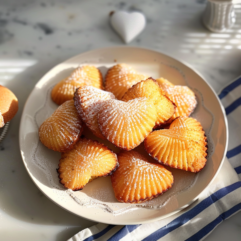 Heart Madeleines