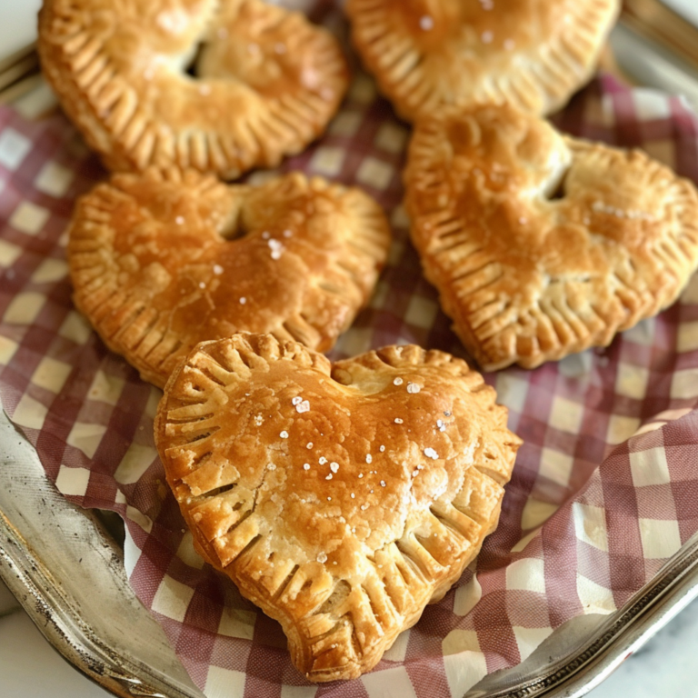 Heart Shaped Hand Pies – Valentine’s Food Idea