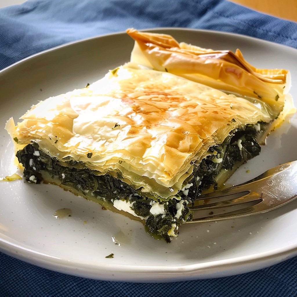 Spanakopita (Greek Spinach and Feta Pie)