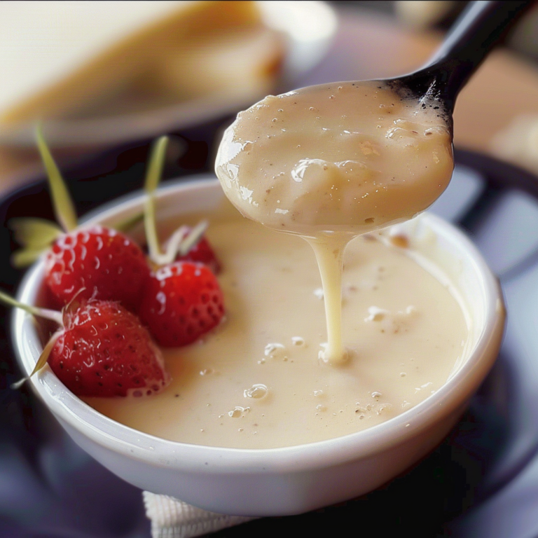 White Chocolate Fondue