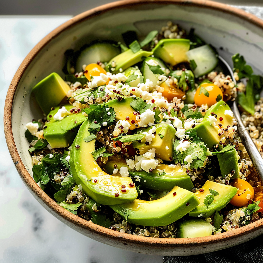 Avocado & Herb Quinoa Bowl