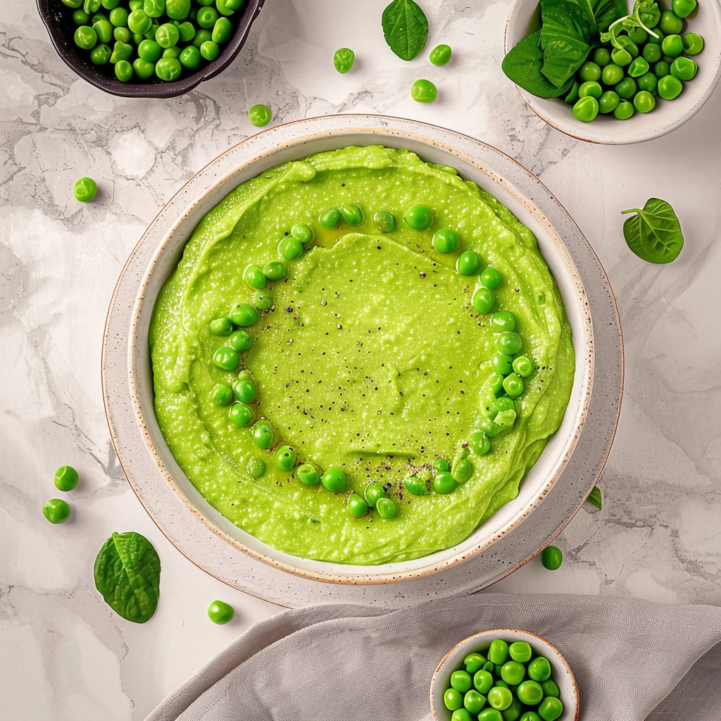 Creamy Green Pea Puree: A Cozy Culinary Delight - dorarecipes