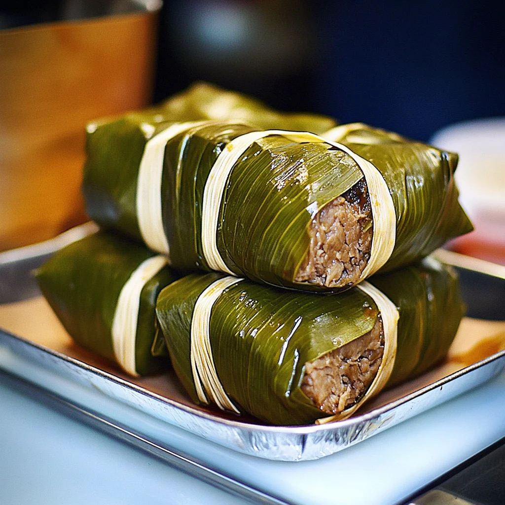 Banana Leaf Beef Parcels: Succulent and Flavor-Packed Del... - dorarecipes