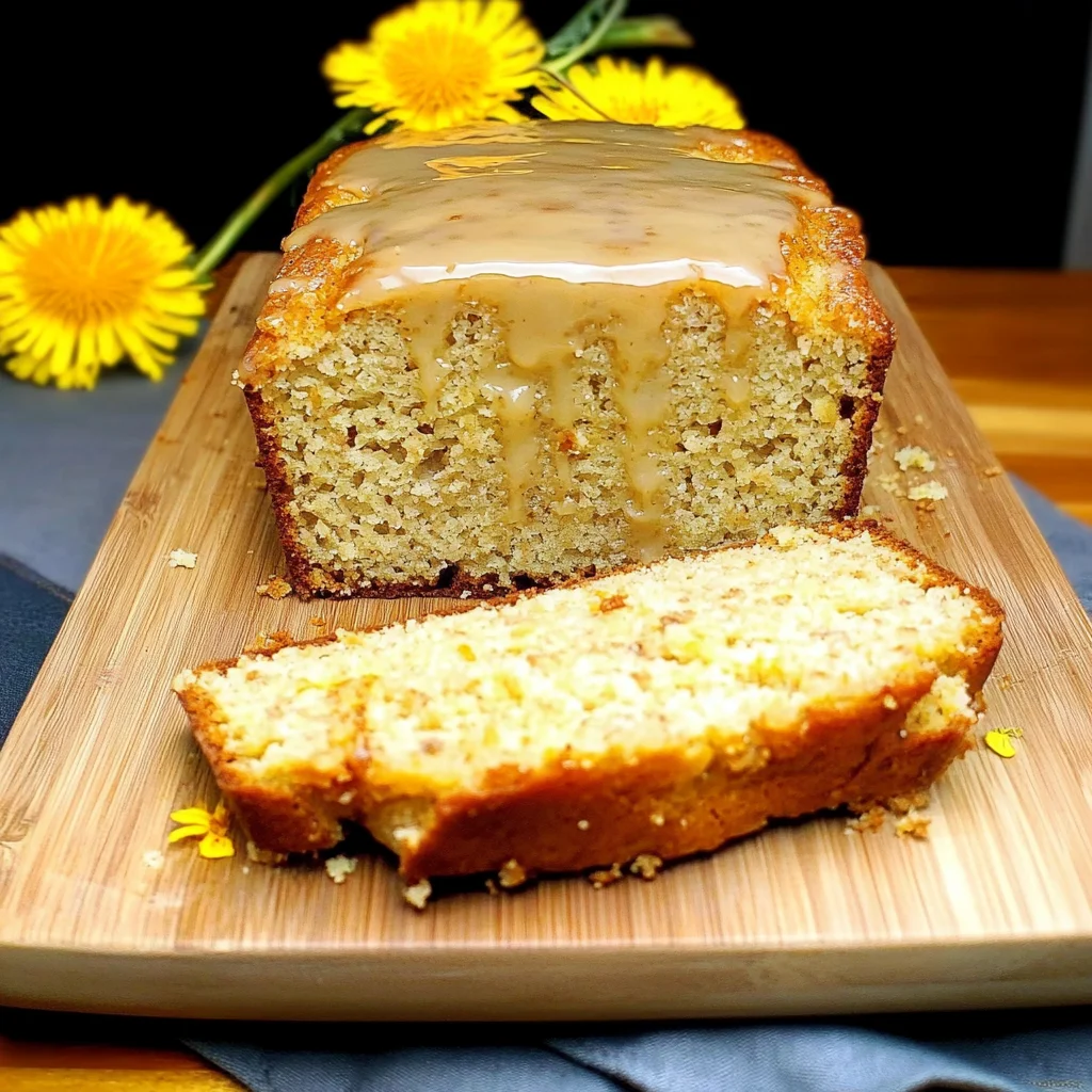 Vegan Dandelion Bread: Delightfully Earthy and Crunchy - dorarecipes